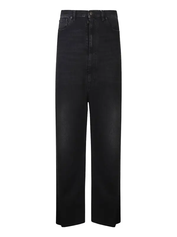 MAISON MARGIELA Low-rise Straight-leg Jeans - Black