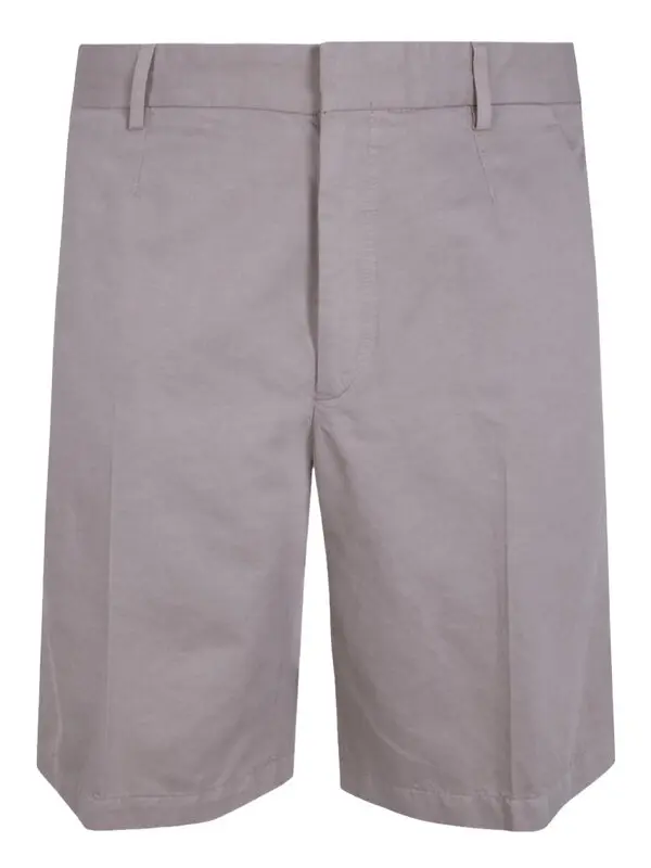 Zegna Tailored Bermuda Shorts - Gray