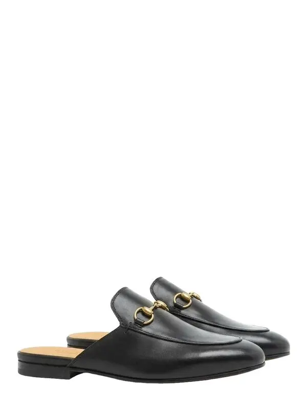 Gucci Princetown Horsebit Mules - Black