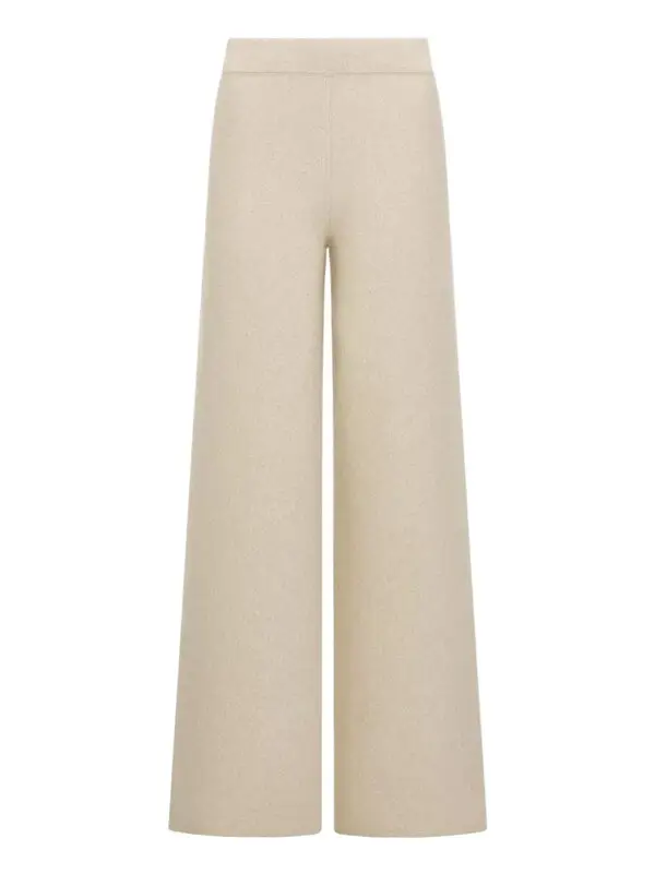 Dior Reversible Flared Trousers - Nude