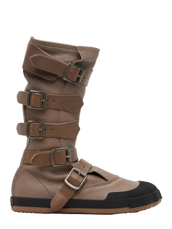 VIVIENNE WESTWOOD Buckled Mid-calf Boots - Green