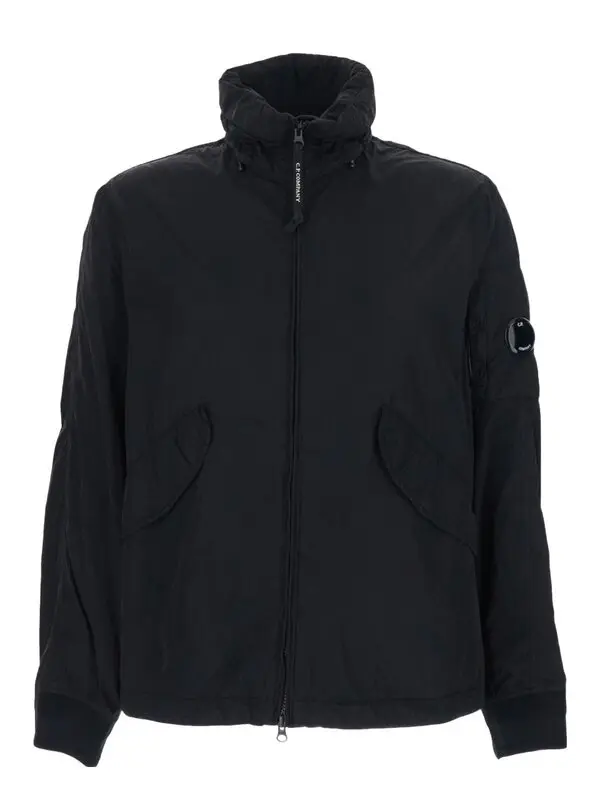 C.P. COMPANY Chrome-r Lens Short Jacket - Black