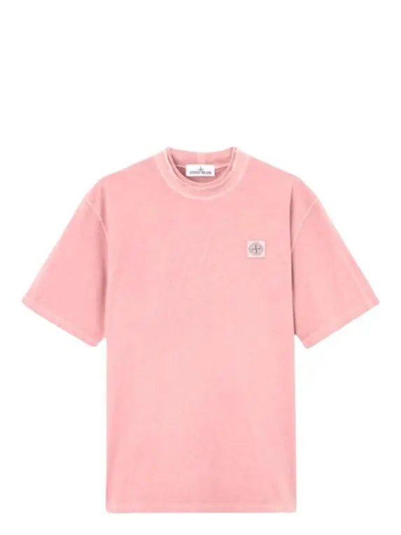 Stone Island Compass-patch T-shirt - Oleander