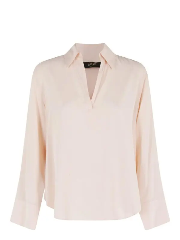 Seventy Long-sleeved Cover-up - Pink
