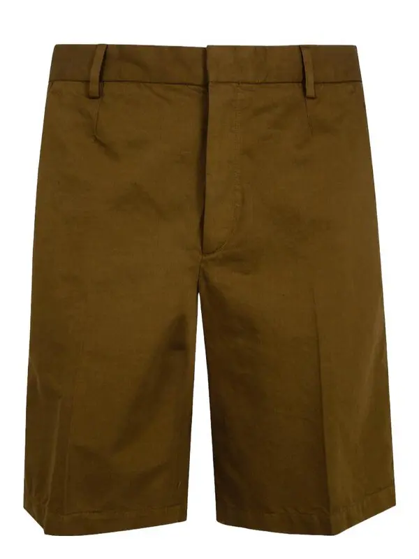 Zegna Tailored Bermuda Shorts - Brown