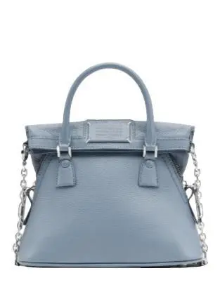 MAISON MARGIELA Micro 5ac Tote Bag - Gray-blue