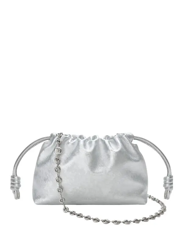Loewe Mini Flamenco Clutch Bag - Gray