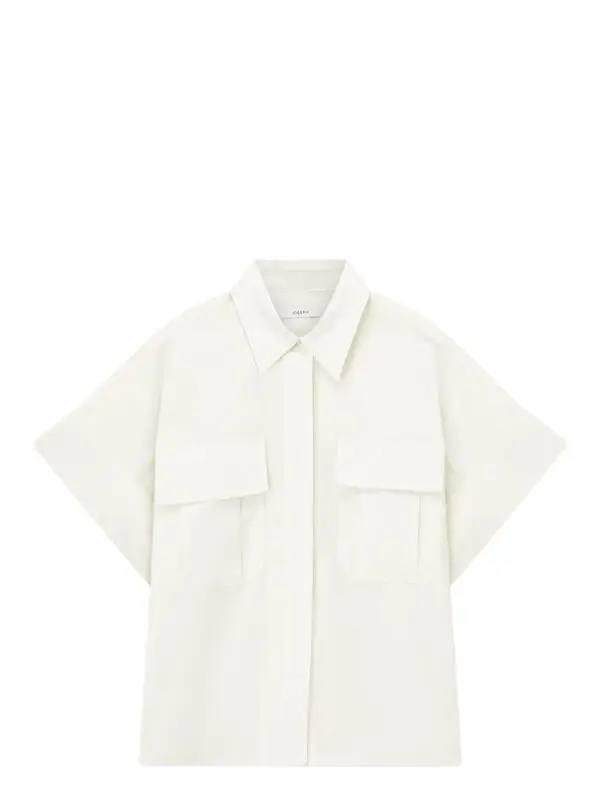 JOSEPH Justo Chest-pocket Shirt - Wax