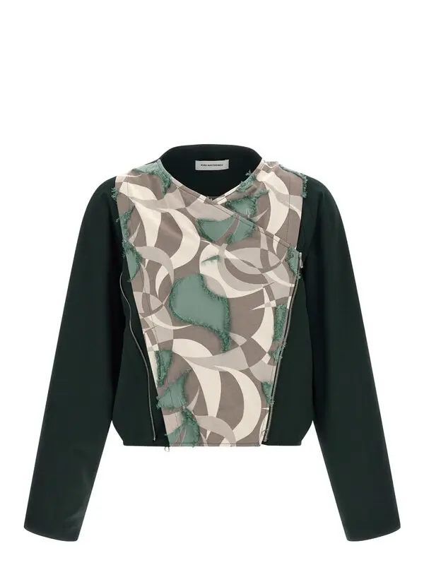 KIKO KOSTADINOV Csomor Patchwork Blouson Jacket - Multicolor