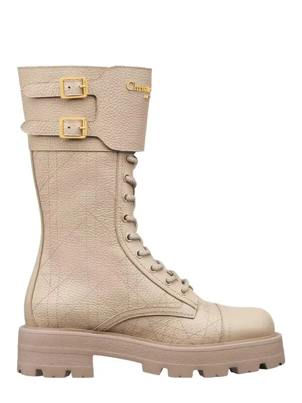 Dior D-trap Ankle Boots - Pink Beige