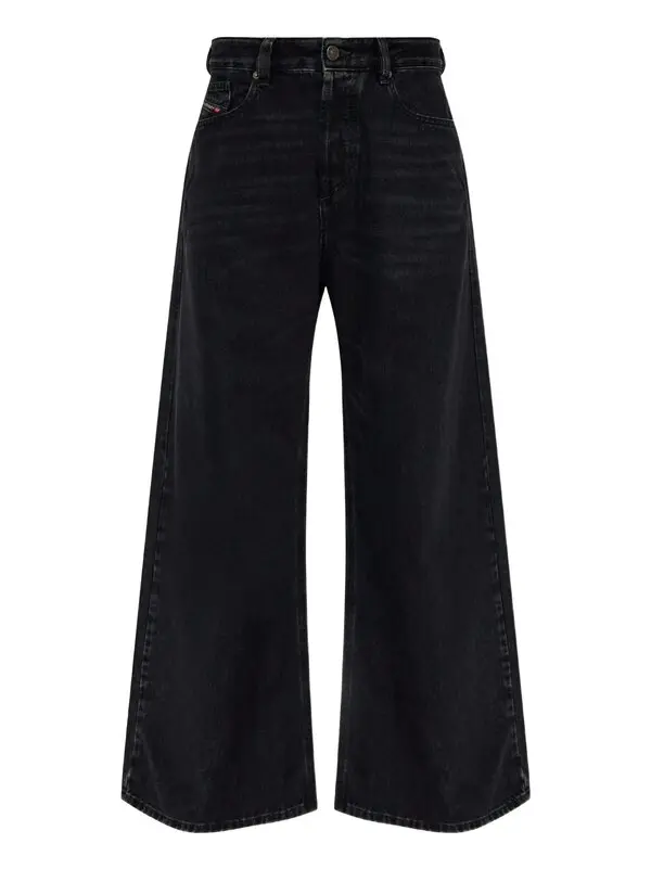 DIESEL® 1996-d-sire Wide Leg Jeans - Black