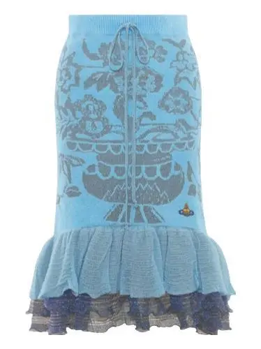VIVIENNE WESTWOOD Julia Skirt - Water Blue