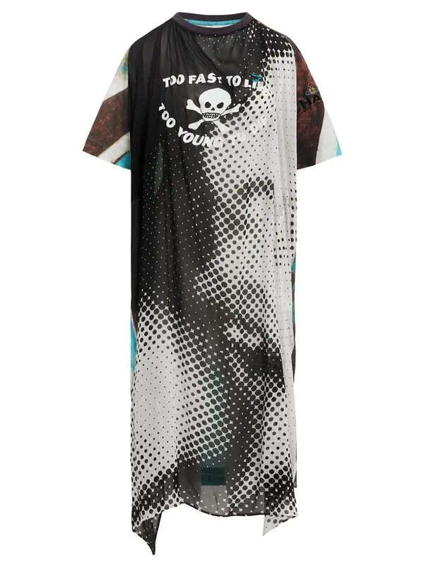 VIVIENNE WESTWOOD Worlds End Swing Dress - Black