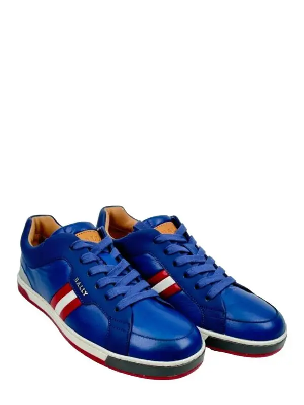 Bally Logo Casual Sneakers - Blue