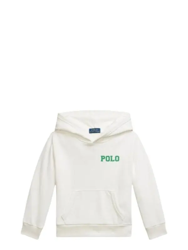 Polo Ralph Lauren Logo Print Hoodie - White