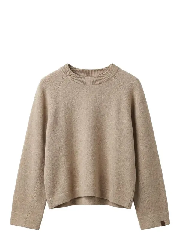 Max Mara Long-sleeved Knitwear - Nude