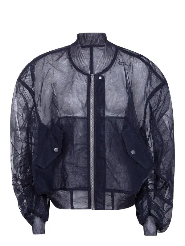 Rick Owens Oversized Bomber Jacket - Black