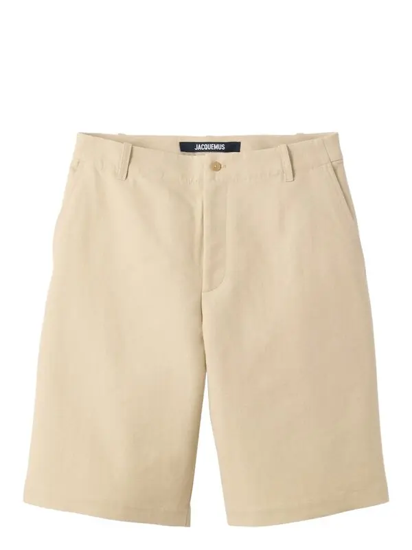 Jacquemus Camargue Shorts - Light Brown