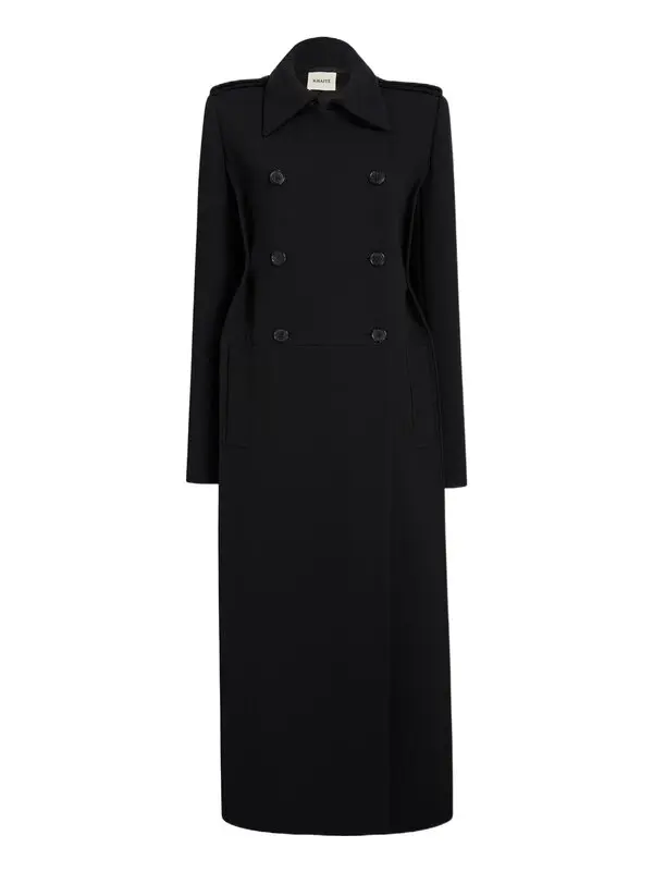 Khaite Alton Coat - Black