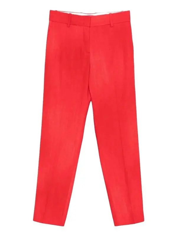 Ermanno Scervino Tailored Belt Loop Trousers - Red