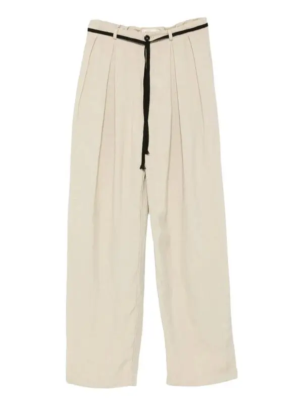 Barena Venezia Belted Casual Pants - Nude