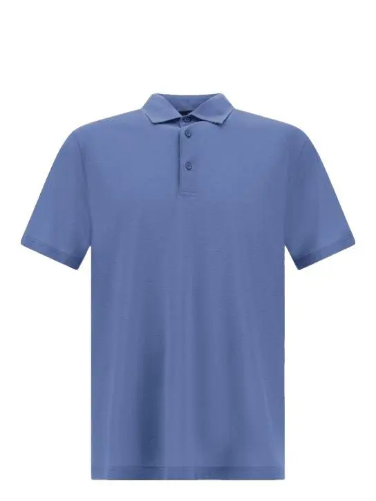 Herno Cotton Polo Shirt - Blue