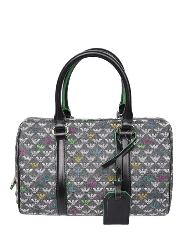Emporio Armani Logo Handbag - Gray