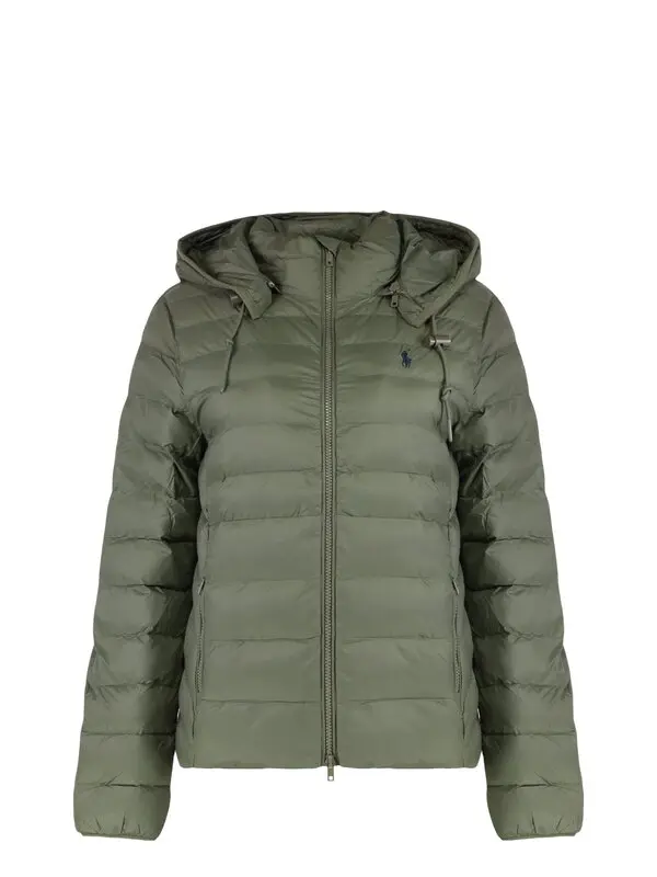 Ralph Lauren Polo Water-resistant Packable Hooded Jacket - Green