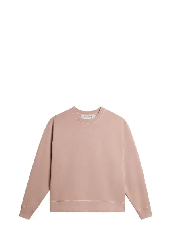 GOLDEN GOOSE Oversized Logo Sweatshirt - Pink