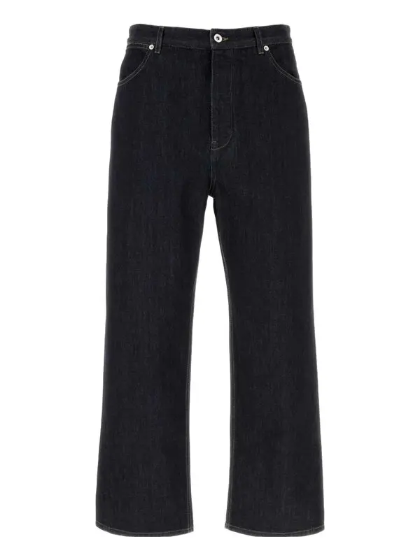 JIL SANDER Straight Leg Jeans - Black