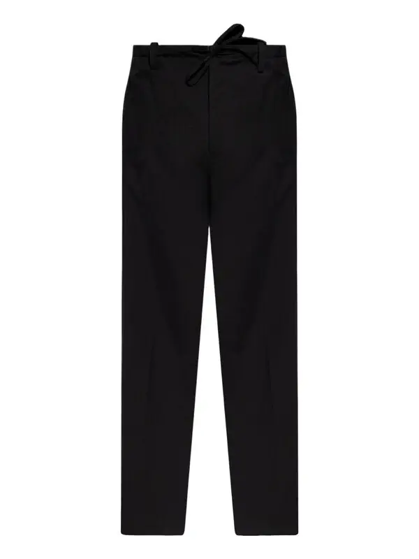 Dries Van Noten Drawstring Trousers - Black