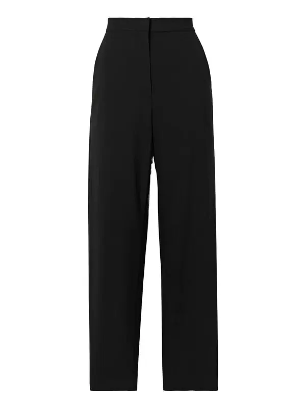 Co Straight-leg Casual Pants - Black