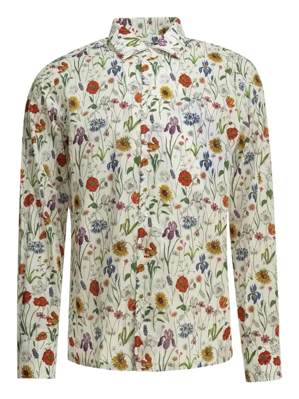 Junya Watanabe Floral Print Shirt - Multicolor