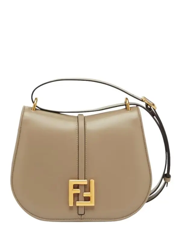 Fendi Medium Shoulder Bag - Nude