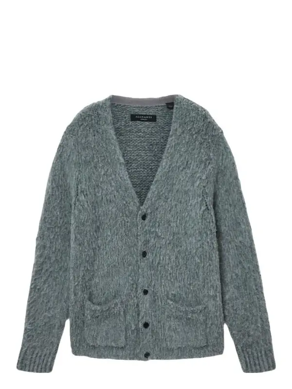 ALLSAINTS Tobie Merino Cardigan - Nordic Green