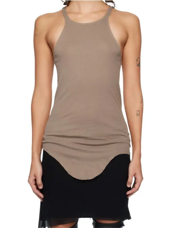 Rick Owens Crew Neck Vest - Skin Color