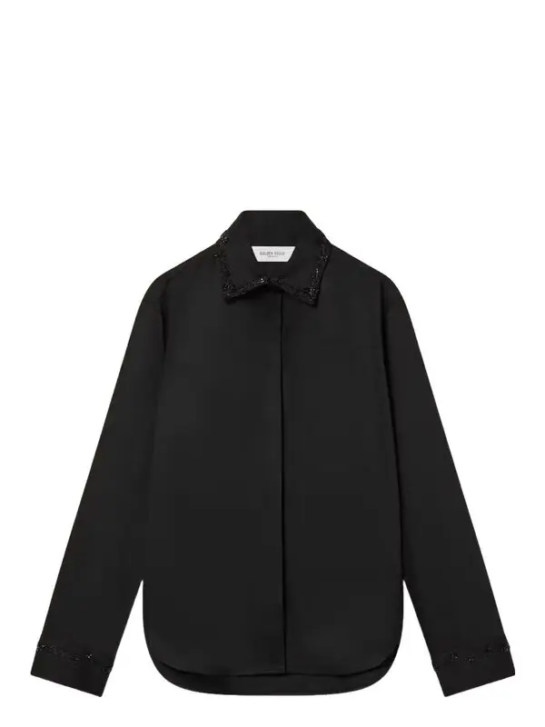 GOLDEN GOOSE Embellished Shirt - Black