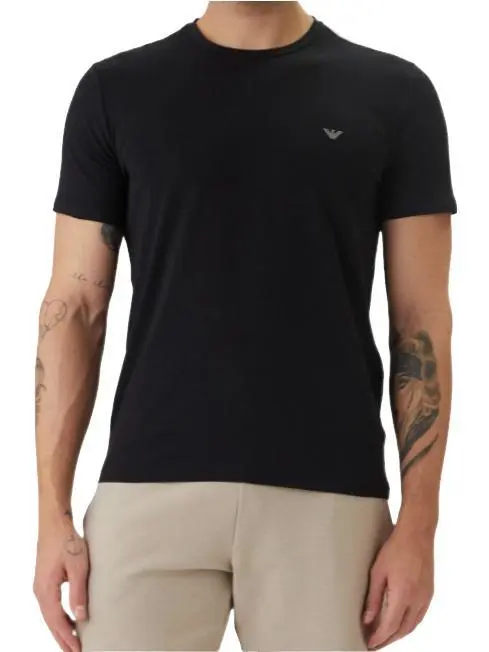 Emporio Armani Crew Neck T-shirt - Black