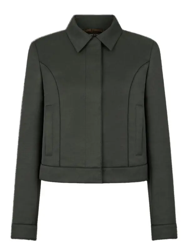 TOM FORD Single-breasted Long-sleeve Jacket - Black