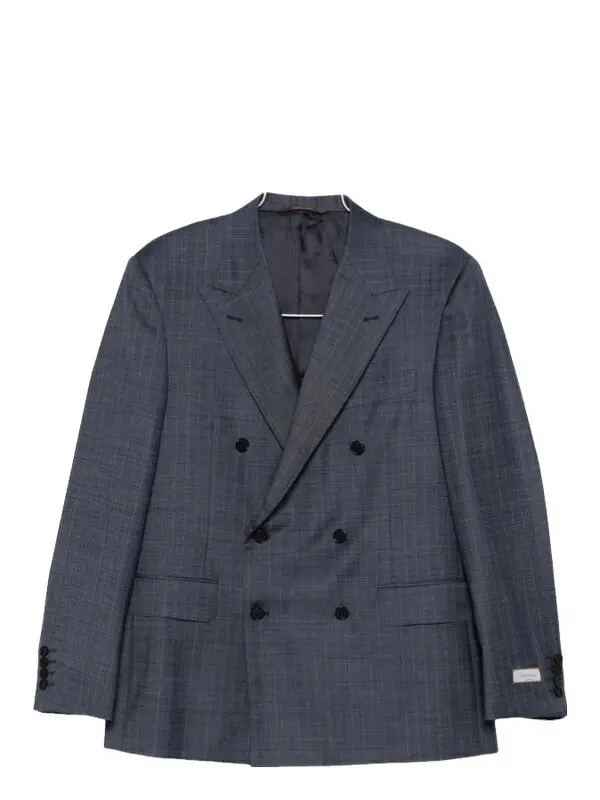Canali Long-sleeved Suit - Blue