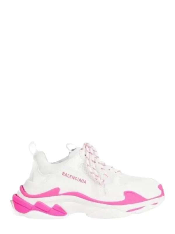 Balenciaga Triple S Low-top Sneakers - White