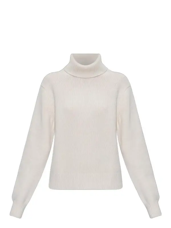 ANINE BING Roll Neck Sweater - Ivory
