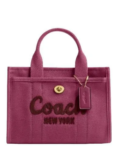 COACH Cargo 20 Tote Bag With Turnlock Closure - Red
