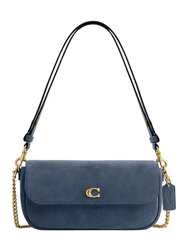 COACH Flap Chain Bag - Blue