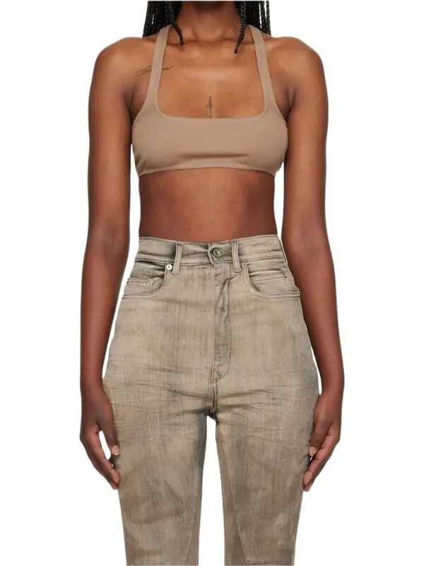 Rick Owens Square Neck Vest - Skin Color