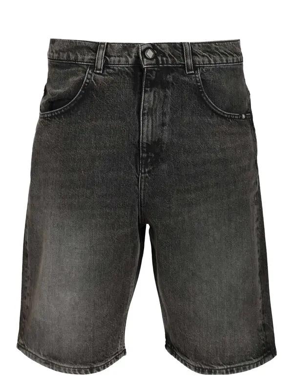 AMISH SUPPLIES Tommy Denim Bermuda Shorts - Black