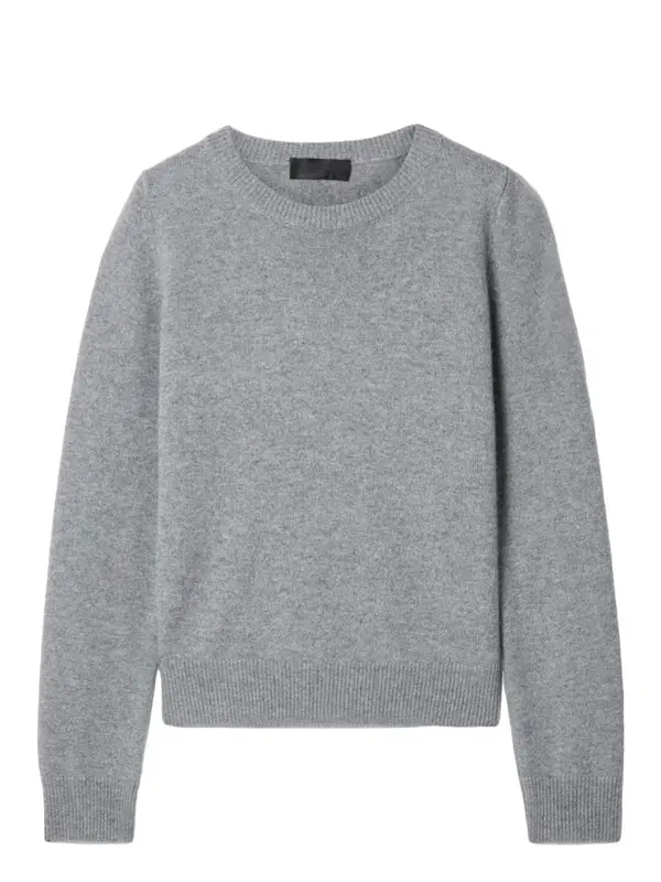 NILI LOTAN Nora Long Sleeve Sweater - Gray