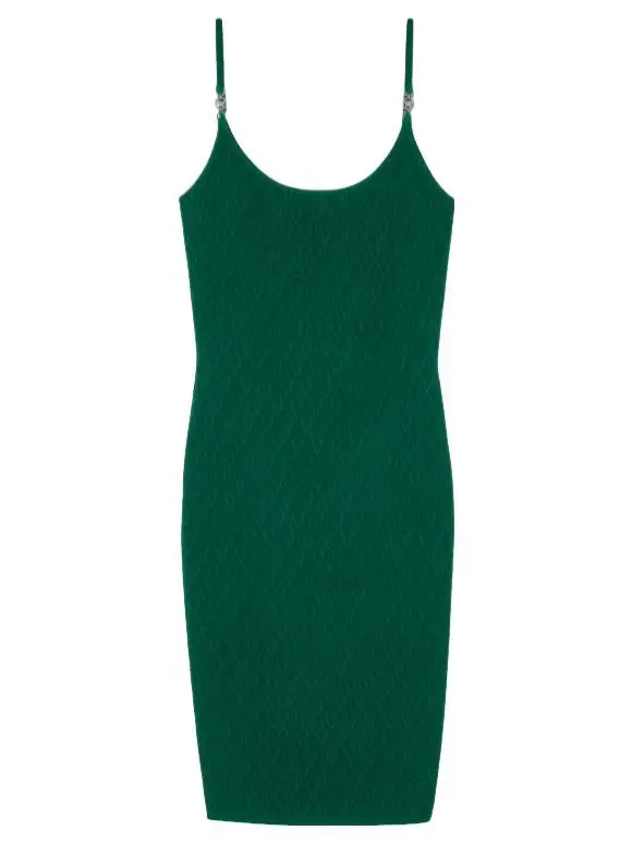 Versace Medusa '95 Sleeveless Midi Dress - Green