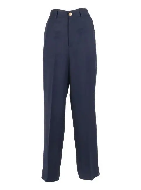 P.a.r.o.s.h Tailored Button Trousers - Blue