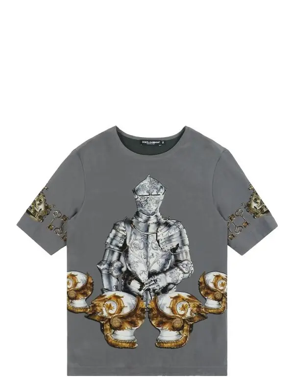Dolce & Gabbana Printed T-shirt - Gray